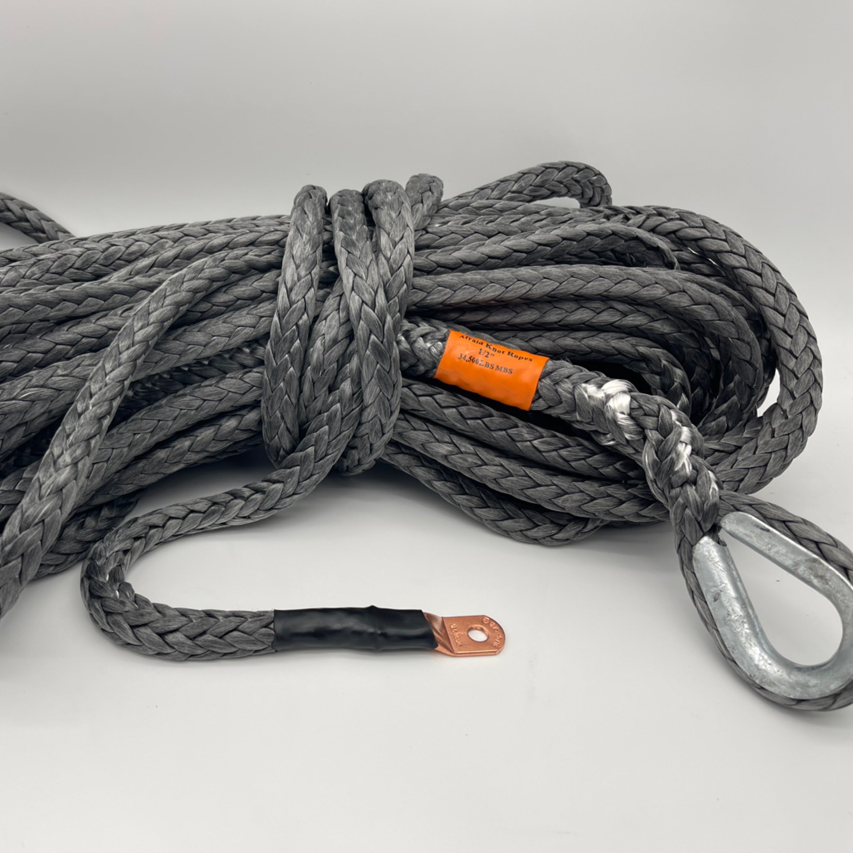 Synthetic Winch Line 1/2” | Afraid Knot Ropes